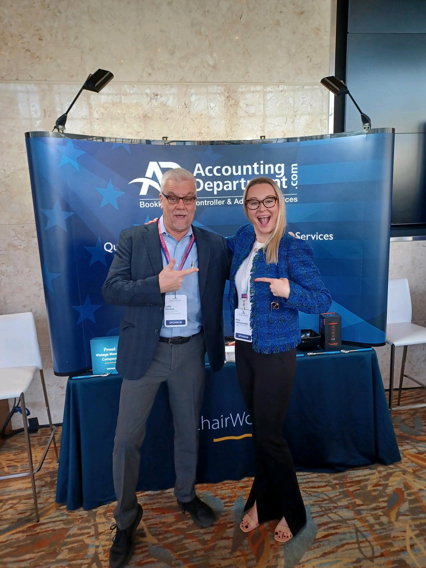 AccountingDepartment.com Attends Vistage ChairWorld 2024
