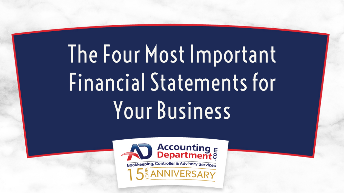 The Four Most Important Financial Statements for Your Business