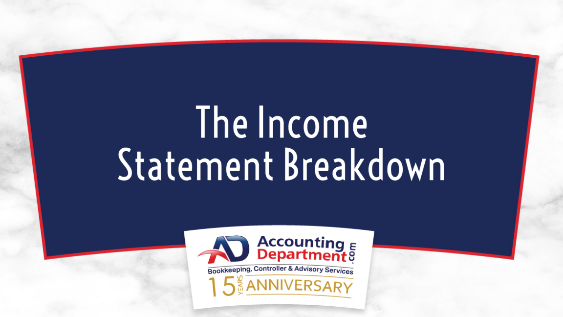 The Income Statement Breakdown